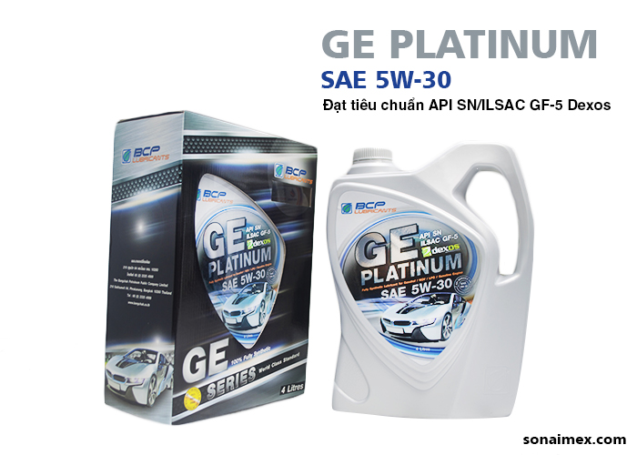 BCP GE PLATINUM lubricating oil imported from Thailand for Vietnam market - Lubricants ...
